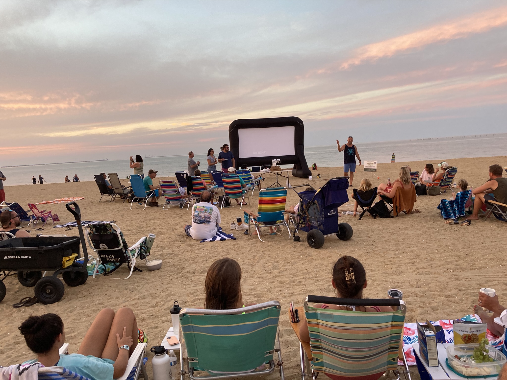 Rockin Movie Night on the Beach! – Ocean Park Civic League